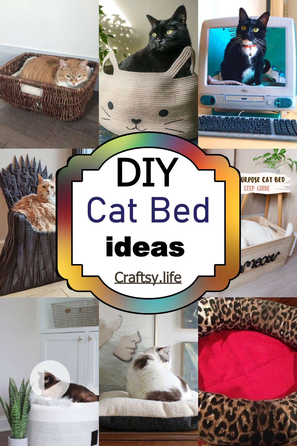 25 DIY Cat Bed Ideas For Kitties To Relax Craftsy 25 DIY Cat Bed Ideas For Kitties To Relax Craftsy